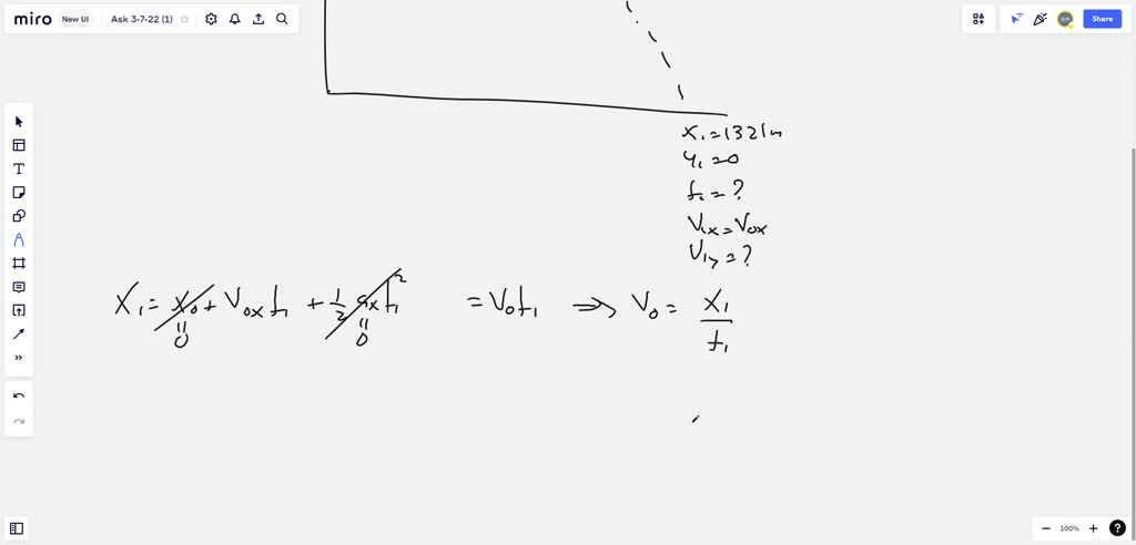 SOLVED: A projectile is fired horizontally at a speed of 8 m/s from an 80-m-high cliff. Find (a ...