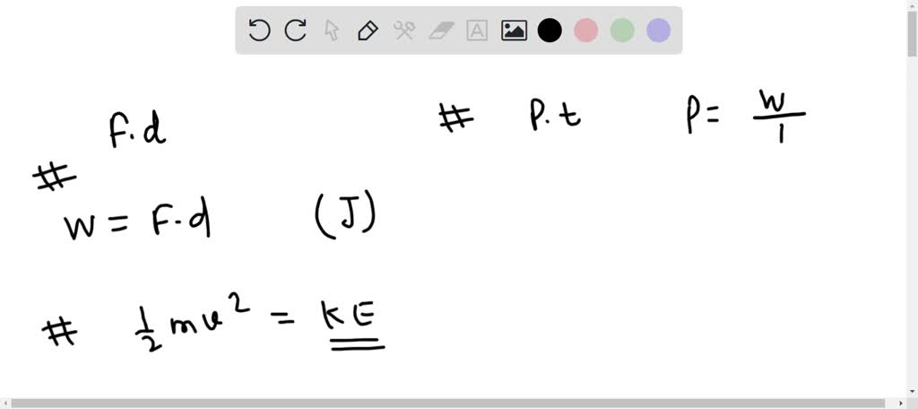 SOLVED: Which of the following five quantities is NOT an expression for energy? Here m is a mass ...