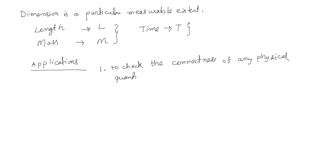 Solved Corrected Text Question V 2 Mfx The Following Are Dimensions Of Various Physical
