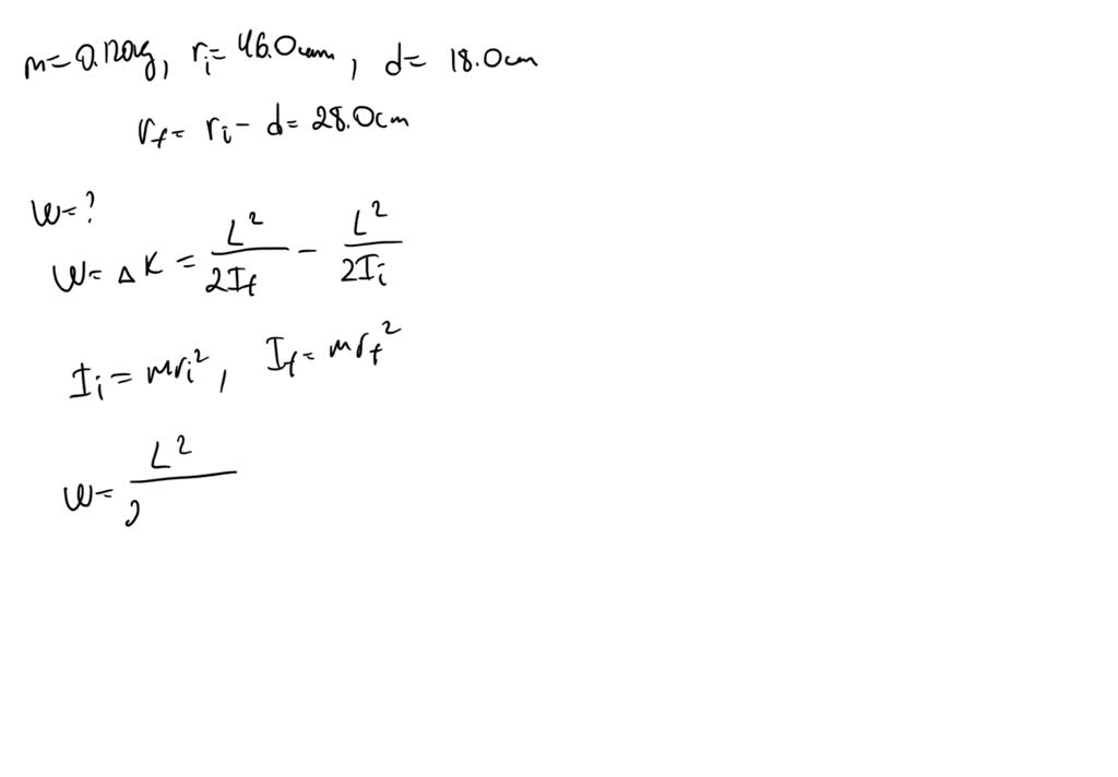 SOLVED: A disk of mass m = 0.180 kg is attached to a lightweight, taut string which keeps it in ...