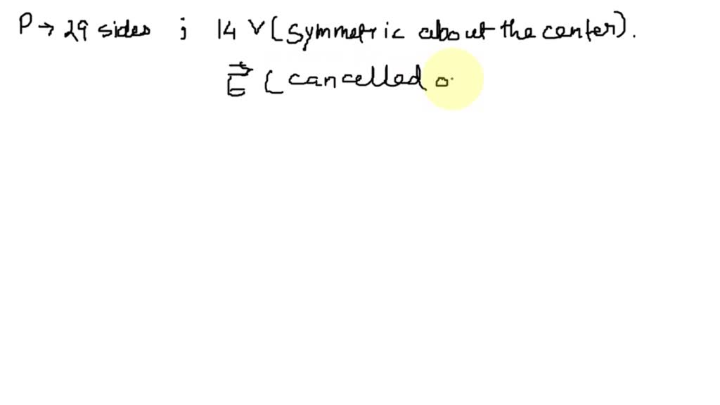 SOLVED: Consider a regular polygon with 29 sides. The distance from the ...