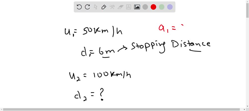 SOLVED: A car, moving with a speed of 50 km/hr, can be stopped by ...