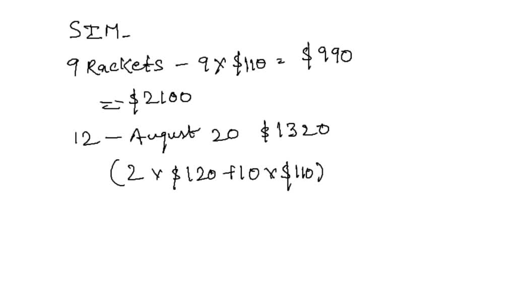 SOLVED: Calculation of ending inventory and cost of goods sold using ...