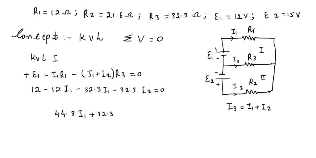 Solved Complex Network Circuit Part A Determine The Magnitude Of The