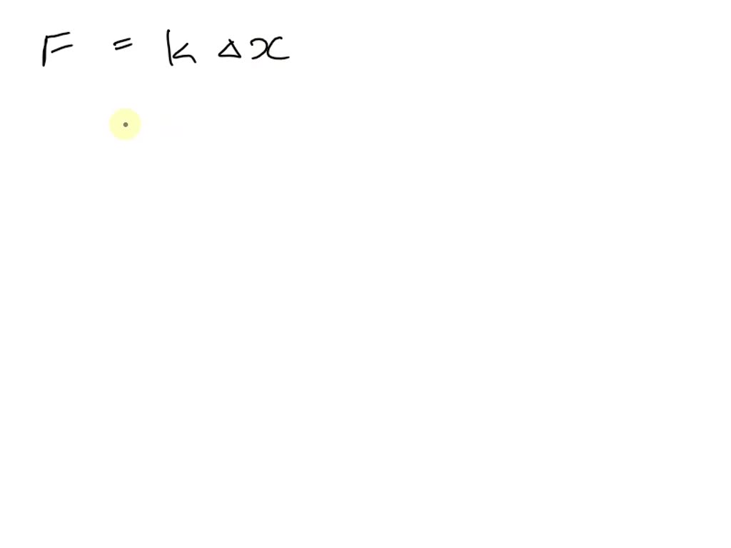 SOLVED: The reciprocal of the slope is also called spring constant (K ...