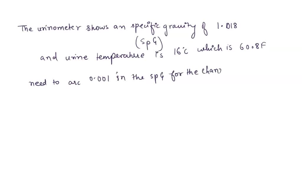 SOLVED: Urinalysis CHAPTER Explain a condition that would cause cloudy ...