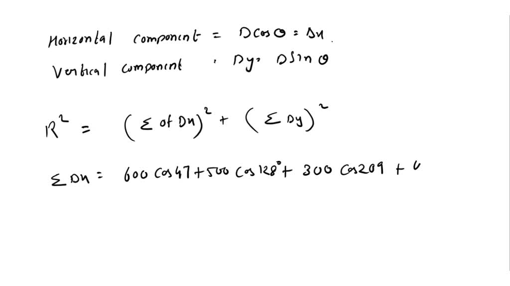VIDEO solution: A dog walks 600.0 m [E 47Â° N], then 500.0 m [N 38Â° W ...