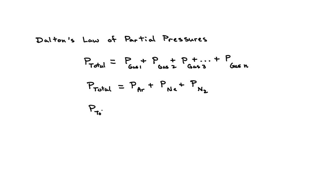 SOLVED: In a gas mixture, the partial pressures are argon 455 mmHg , neon 85 mmHg , and nitrogen ...