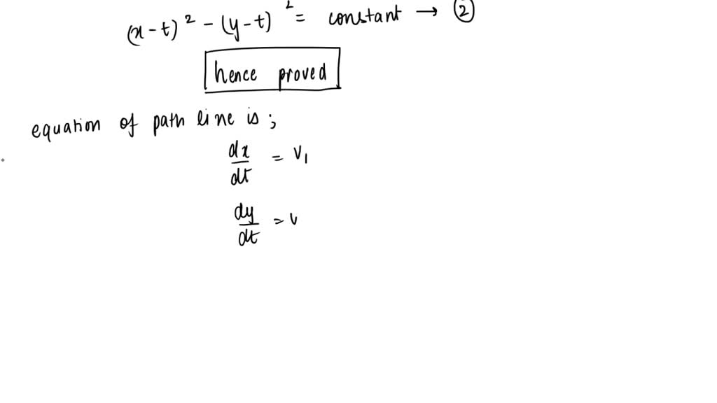 SOLVED: Let the rate of strain tensor d be defined as where the ...
