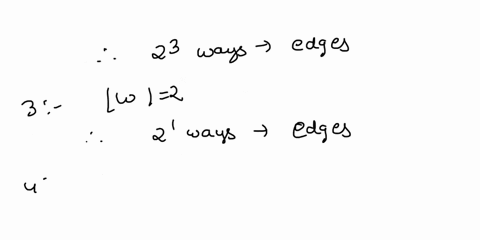 A) How many total subgraphs does the graph K4 have? Why? b)...