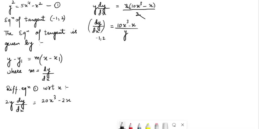 SOLVED: (a) The curve with equation y? 5c is called kampyle of Eudoxus ...