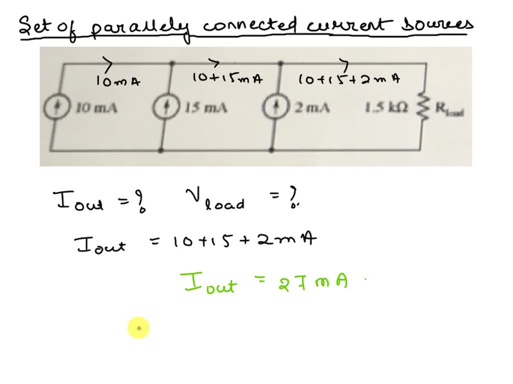 Solved Calculate The Total Current Output To The Load Resistor By This 5652