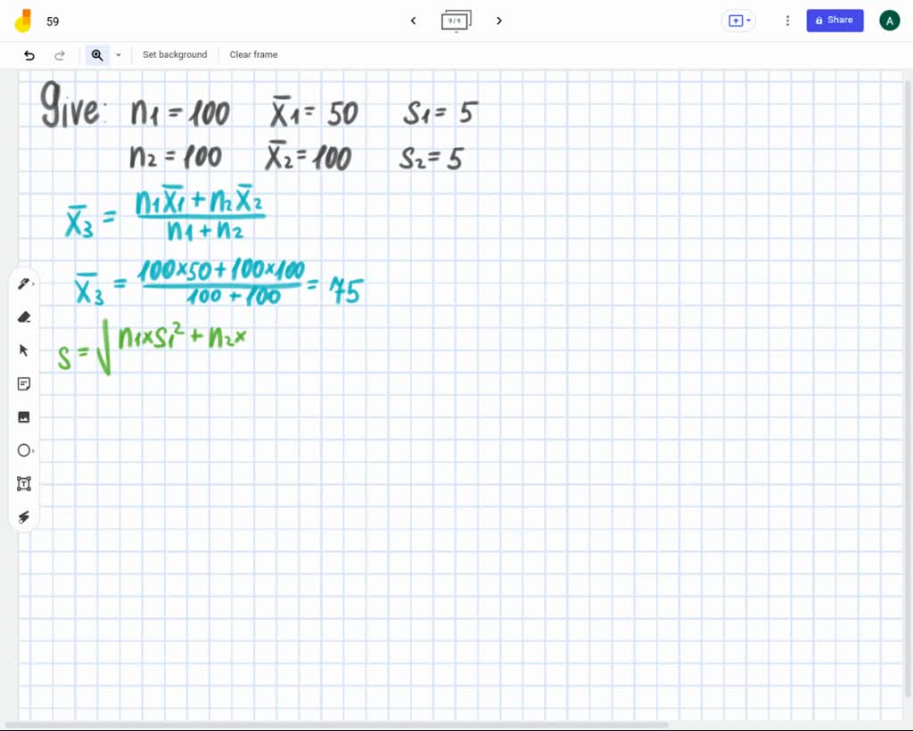 SOLVED: A sample of 100 resistors has an average resistance of 50 Ω and ...