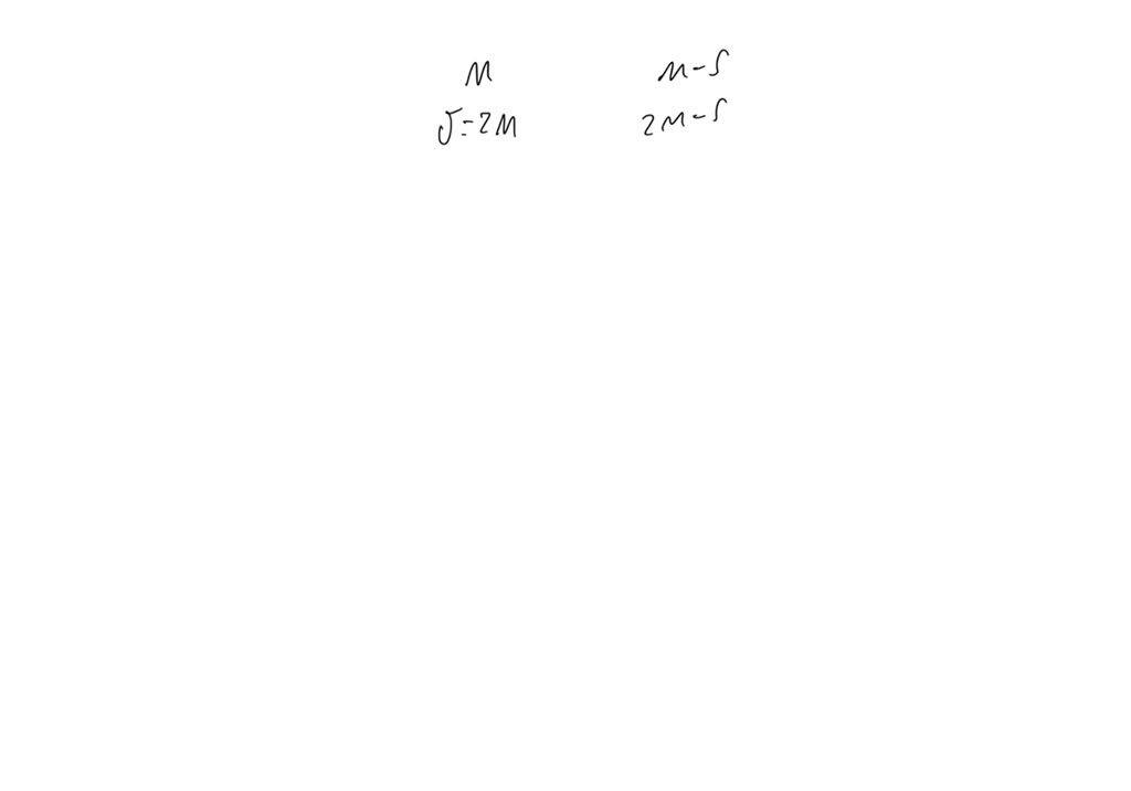 a) John is twice as old as Mary. Five years ago he was three times as ...