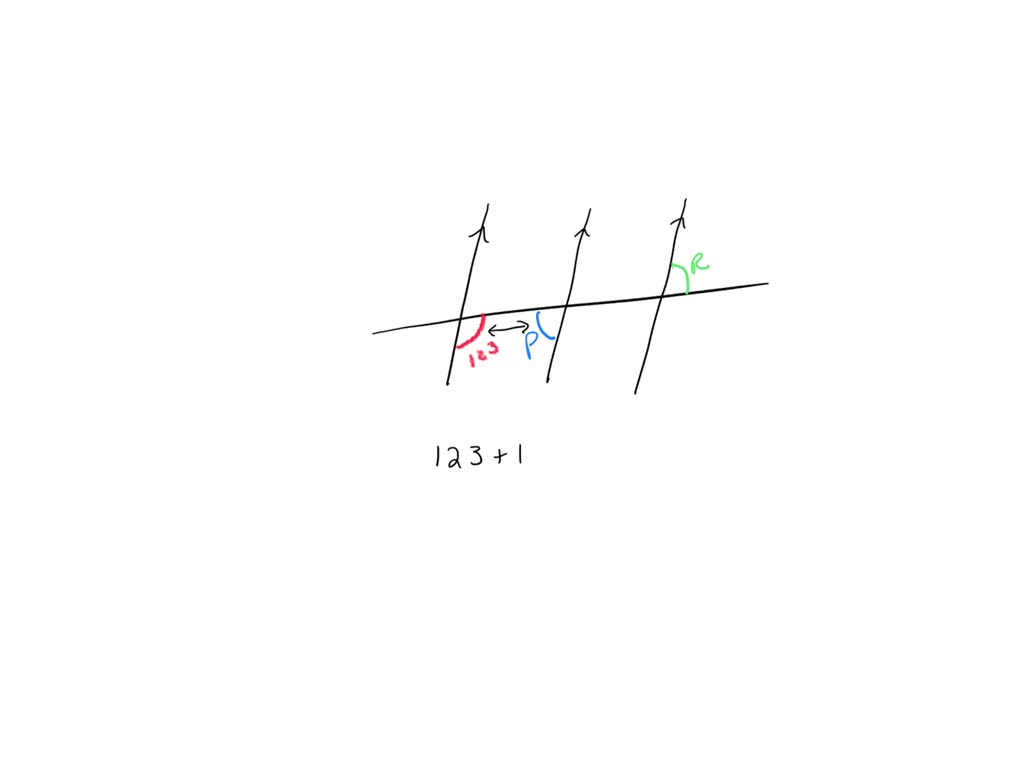 SOLVED: Find angles p and r. Give your answers in degrees ( Write a sentence explaining how you ...