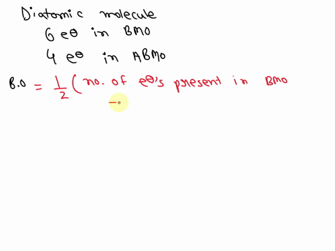 1 determine the bond order for al2 cl2 s2 and p2 79572
