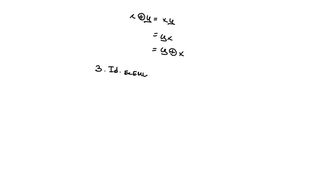 Let R Denote The Set Of Positive Real Numbers Define The Scalar Multiplication Operation