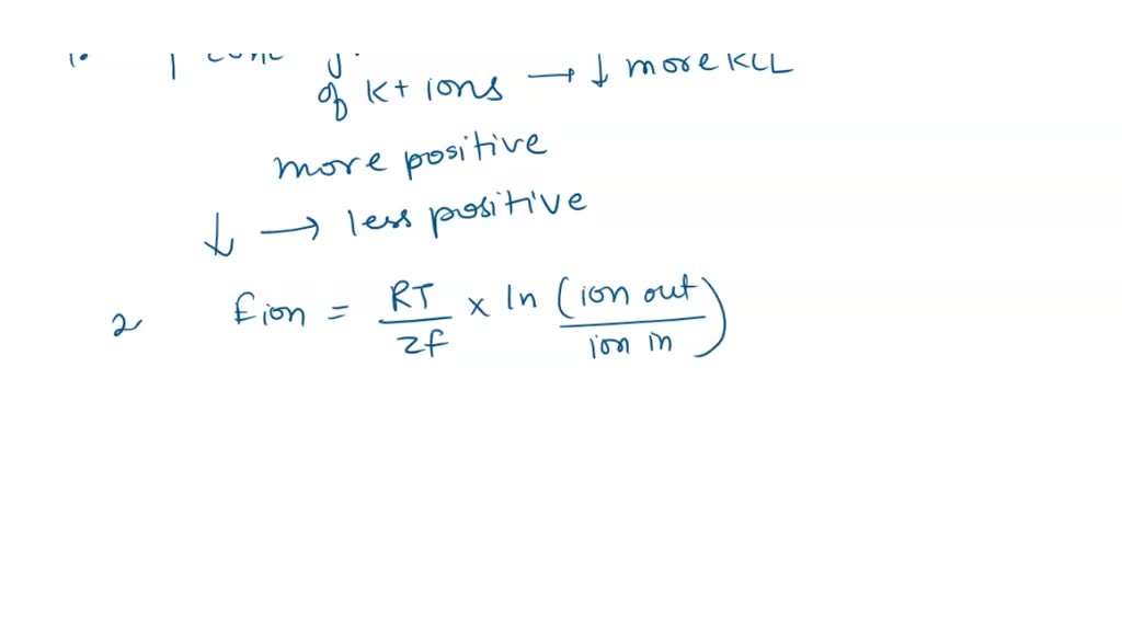 SOLVED: Use the following table for Ion concentrations inside and outside fa neuron: SQUID ...