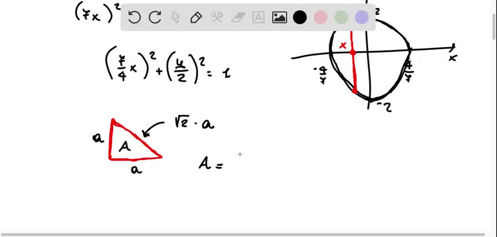 SOLVED: Find the volume V of the described solid S. The base of S is an ...