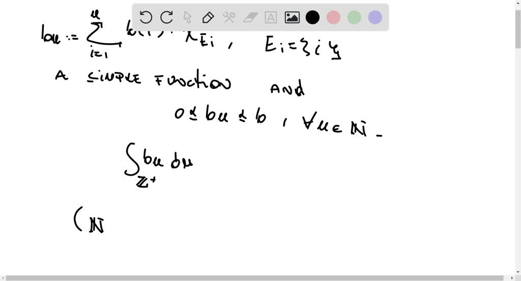 SOLVED: Chapter 3 Integration 76 3.6 Example integration with respect to counting measure is ...