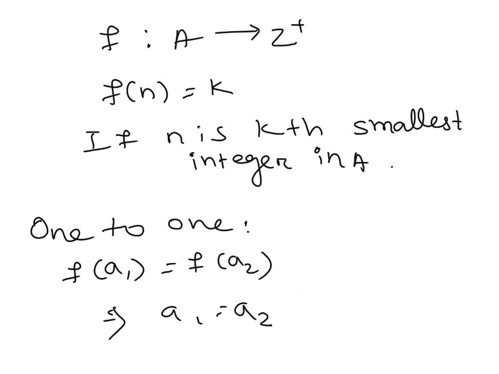 SOLVED: Question 2 Determine if the set of integers divisible by 5 but not divisible by 7 is a ...