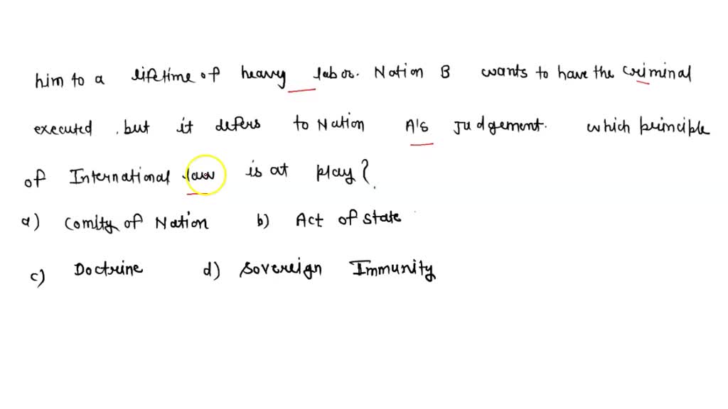 SOLVED: Nation A is neighbors with Nation B. When an international ...