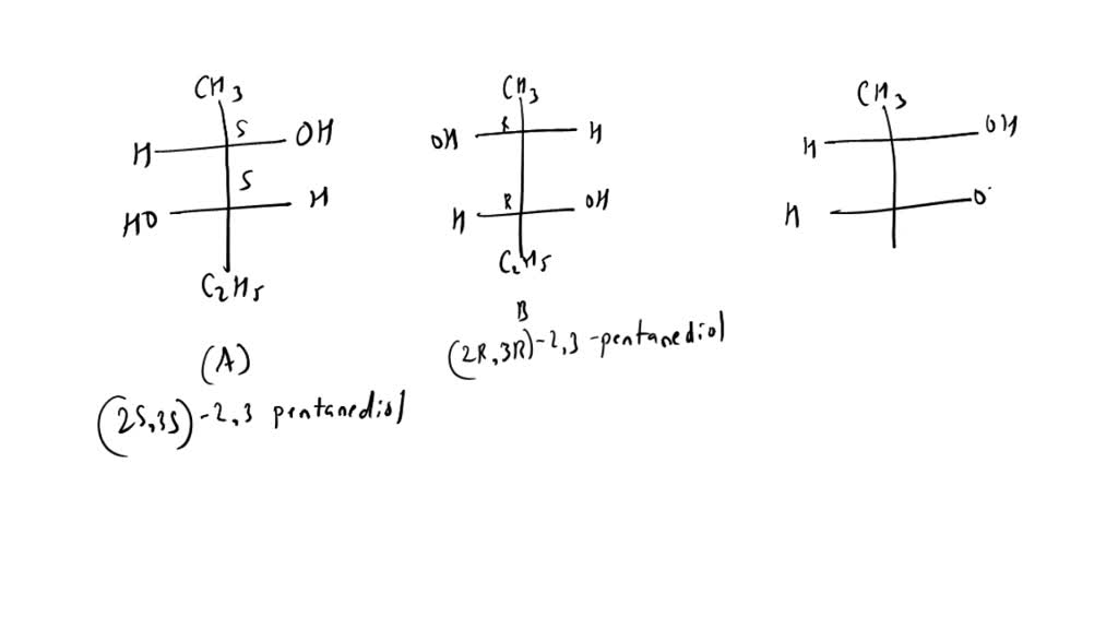 SOLVED: Relationship between Newman and Fischer'projections for 2,3 ...