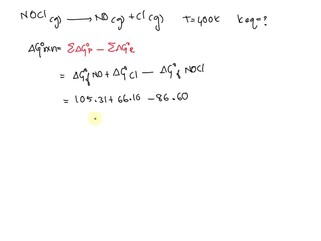 SOLVED: Calculate the equilibrium constant at 25.0°C for each of the following reactions from ...