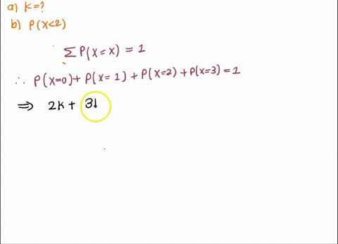 SOLVED: Let the random variable X have the probability distribution listed in the table below ...