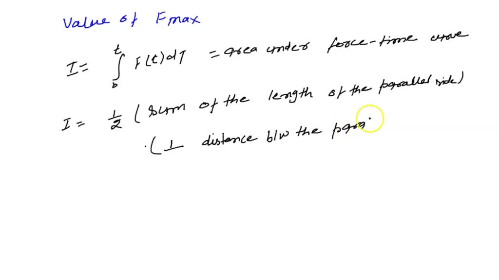 (Figure 1), what value of Fmax gives an impulse of 6.0 Ns? Express your ...