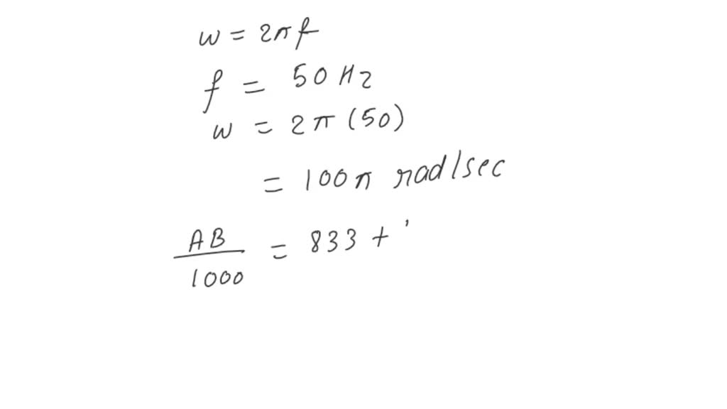 SOLVED: Q2. The four arms of a Hay's AC bridge are arranged as follows ...