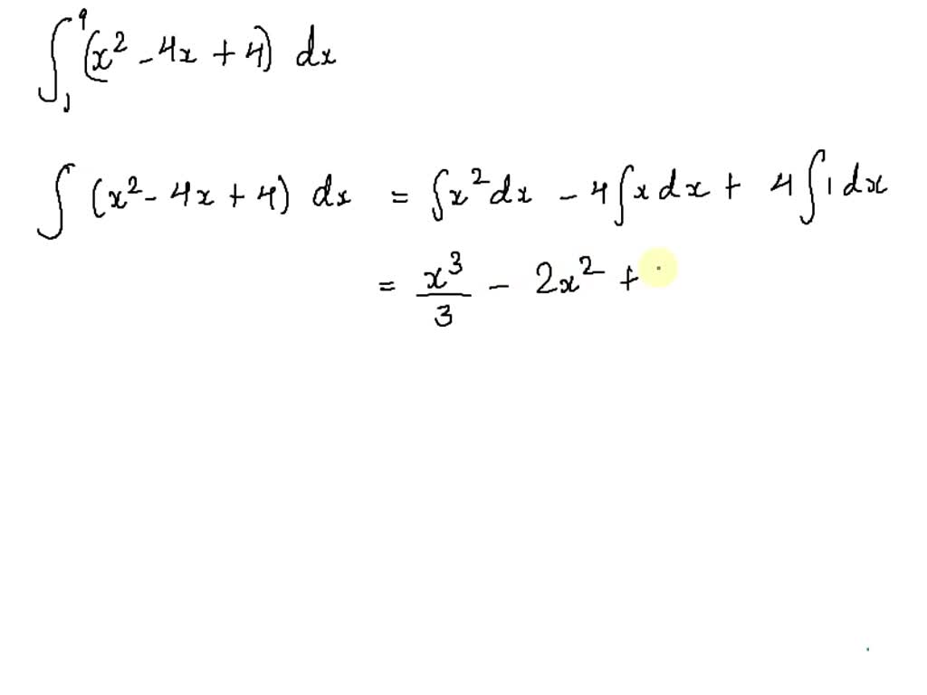 SOLVED: Use the form of the definition of the integral given in the ...