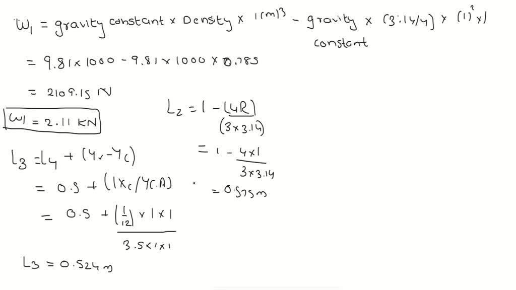 SOLVED: Please help!Fluid Mechanics 1.The homogeneous gate shown in ...