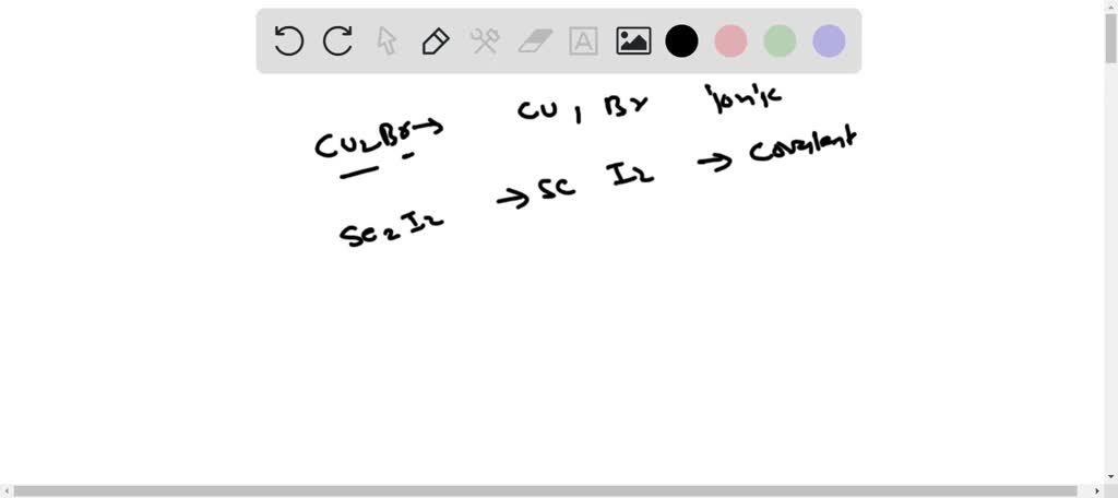 SOLVED: 11. Complete the following table, determine the type of bond ...