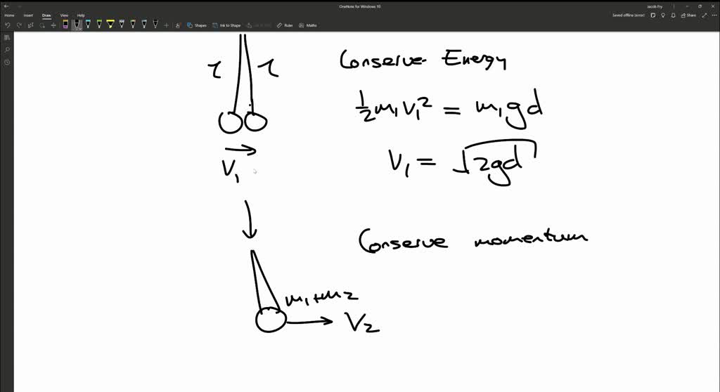 Problem Collision of Two Pendulums Two pendulums of length are ...