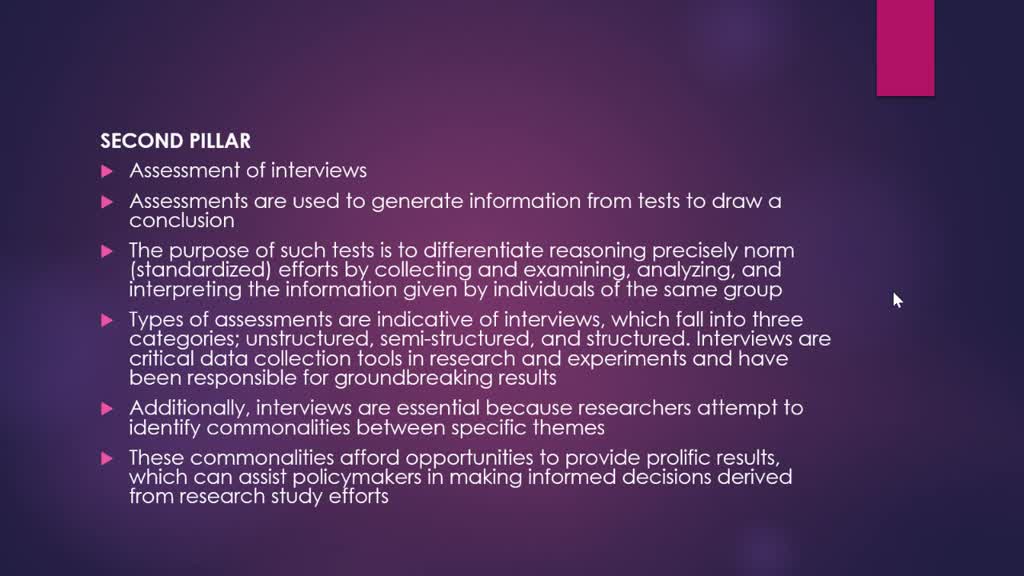 SOLVED: Using Sattler's pillars of assessment, explain how you would ...