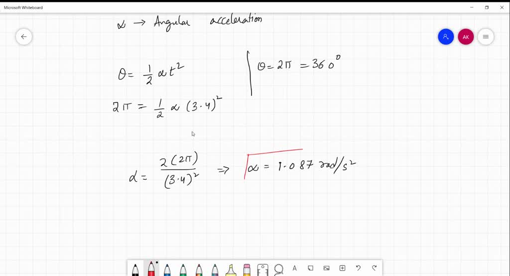 Solved A Turntable 45 Cm In Diameter Starts From Rest And Makes Its First Complete Revolution