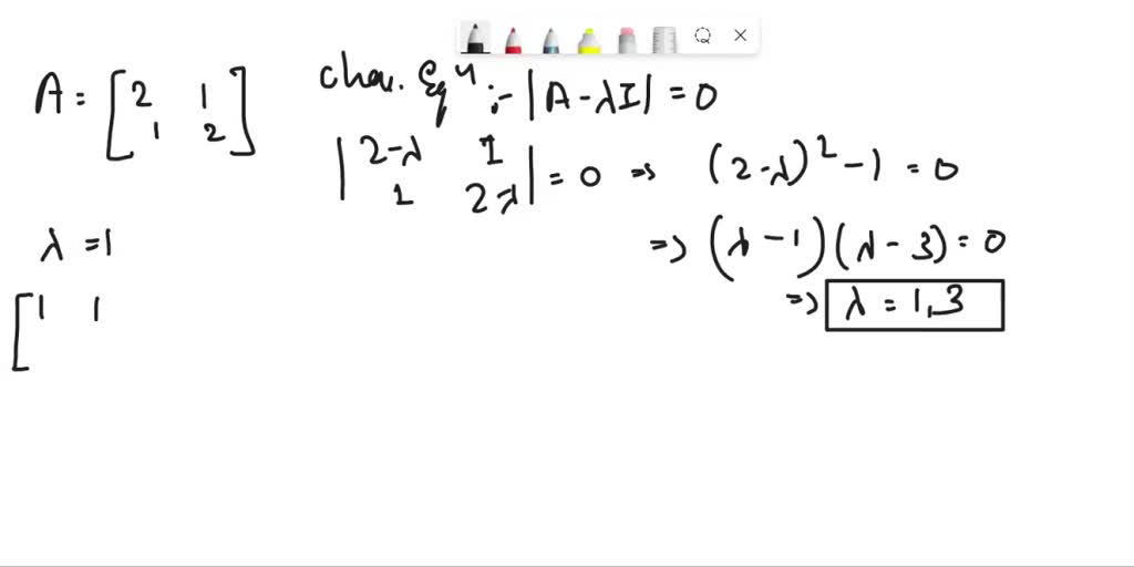 In each part of Exercises 5 and 6, find the characteristic equation ...