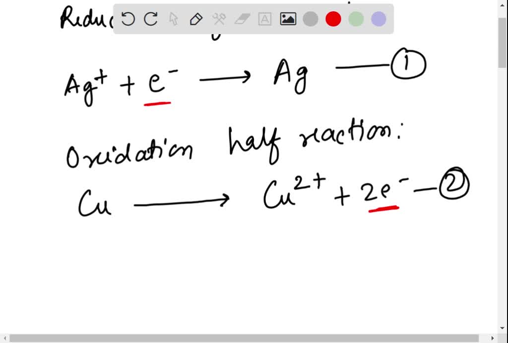 SOLVED: The following reaction occurs in basic solution: Ag+ + Cu ? Ag ...