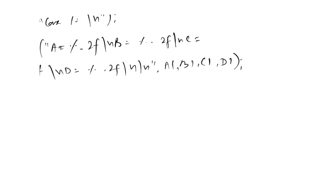Solved The Reciprocal Of Inputconduct Is 1 Inputconduct The Following Program Intends To