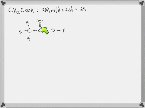 4a draw the best lewis structure for the ch3cooh acetic acid...