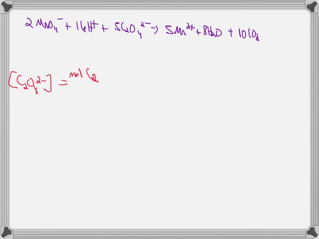 SOLVED: Describe how you would prepare 500mL of 0.25M sodium oxalate ...