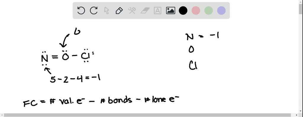 SOLVED: student proposes the following Lewis structure for the nitrosyl ...