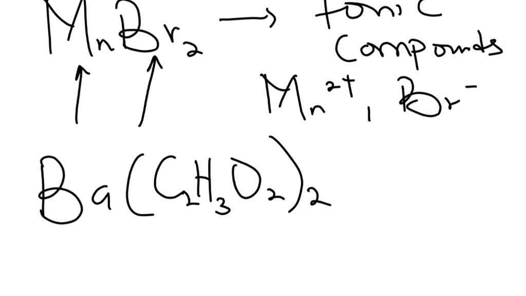 SOLVED: Classify each chemical compound: compound type of compound ... SOLVED: Classify each chemical compound: compound type of compound ...