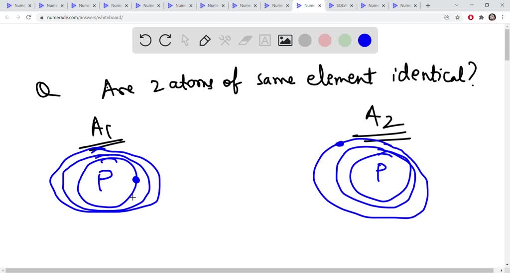 SOLVED: Are two atoms of the same element identical?