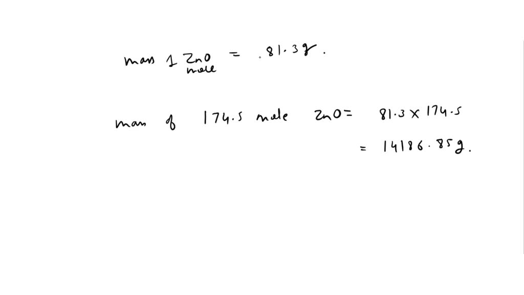 SOLVED: A mixture containing 75% iron pyrite (FeS2) ore and 25% zinc ...