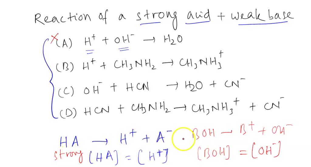 SOLVED: ) Acetic acid is Which of the wcak following acid, ammonium ...