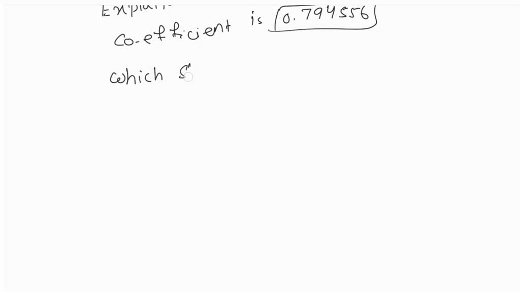 SOLVED: Interpreting Simple Linear Regression 1. Linear correlation ... SOLVED: Interpreting Simple Linear Regression 1. Linear correlation ...