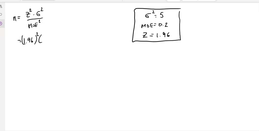 SOLVED: ) A researcher wants to estimate a population mean. The level ...
