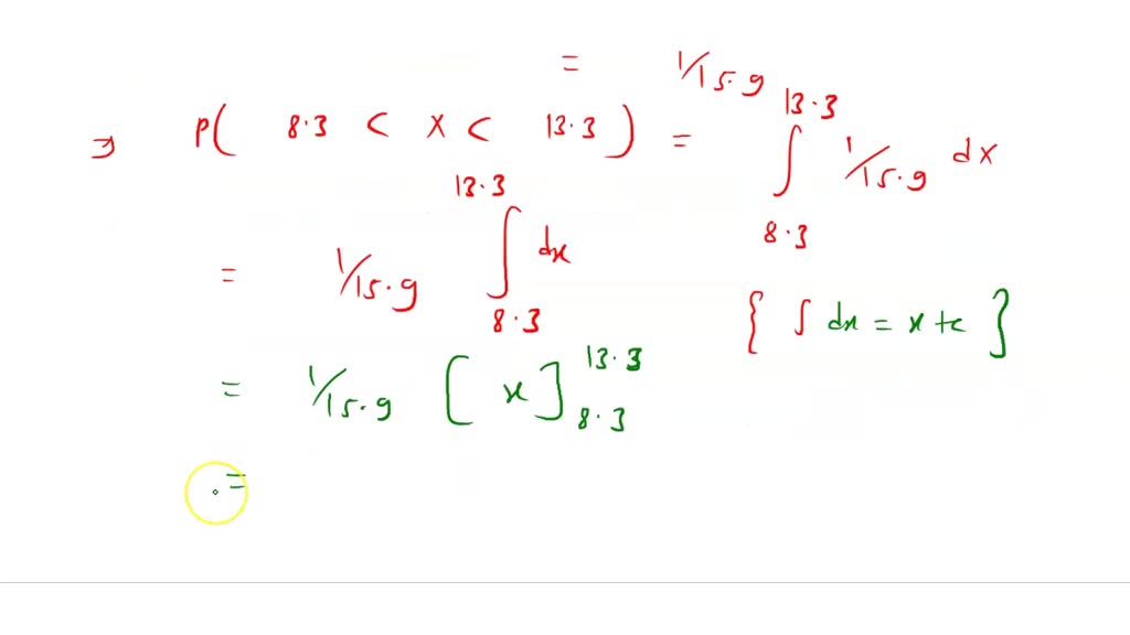 SOLVED: Given that Xis a continuous random variable that has a uniform ... SOLVED: Given that Xis a continuous random variable that has a uniform ...